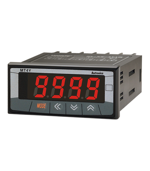 Autonics | MT4Y-DA-4N |DC AMP 0-5A INDICATOR 100-240VAC Ammeter LED ...