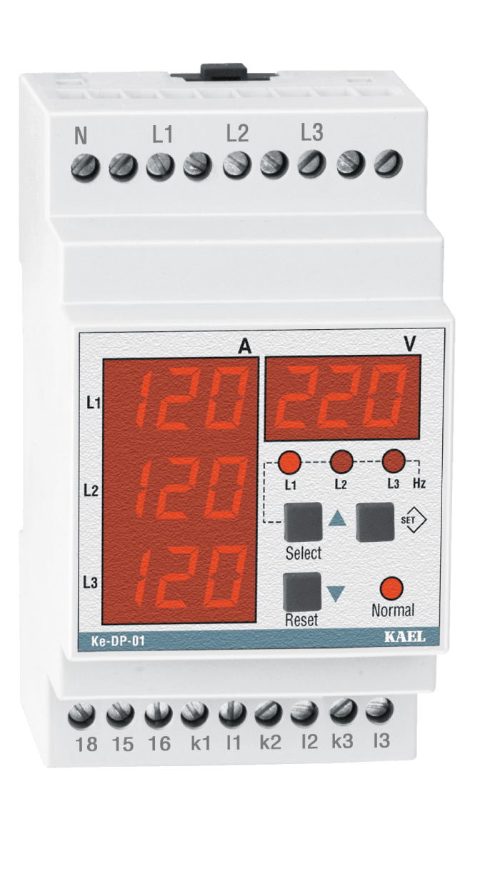Kael | KE-DPO1 | Phase Failure and Phase Sequence Device Digital phase ...