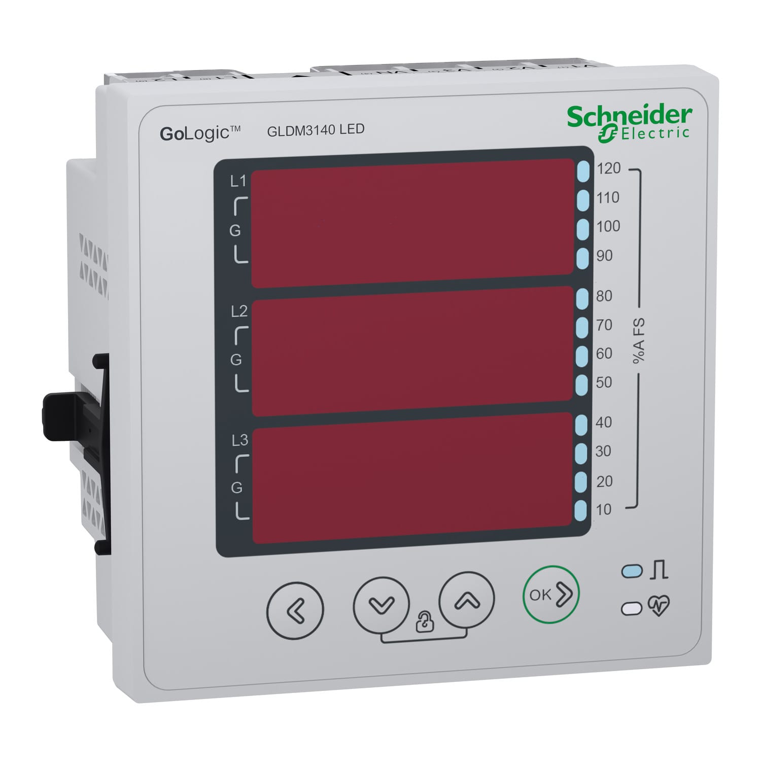 Schneider | METSEGLDM3141 |power and energy meter, GoLogic DM3141, volt, amps and frequency ...