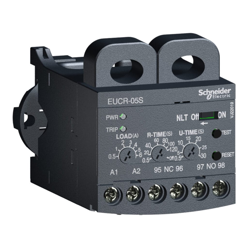Schneider | EUCR-60S |Electronic undercurrent relay, EOCR Digital, 5.0 ...