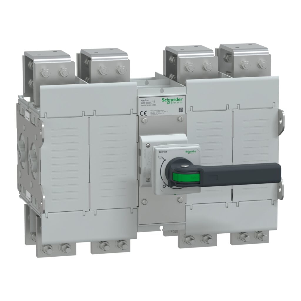 Schneider | GM2AD4N20H4BEE |Manual transfer switch, GoPact MTS 2000, 4 ...