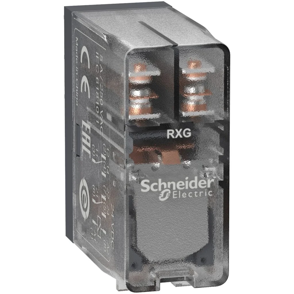 Schneider | RXG25BD |interface plug in relay, Harmony Electromechanical ...