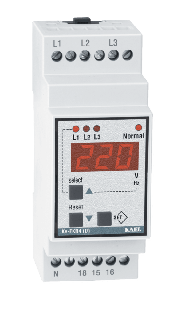 Kael | KE- FKR4 D | Phase Failure and Phase Sequence Device Digital ...
